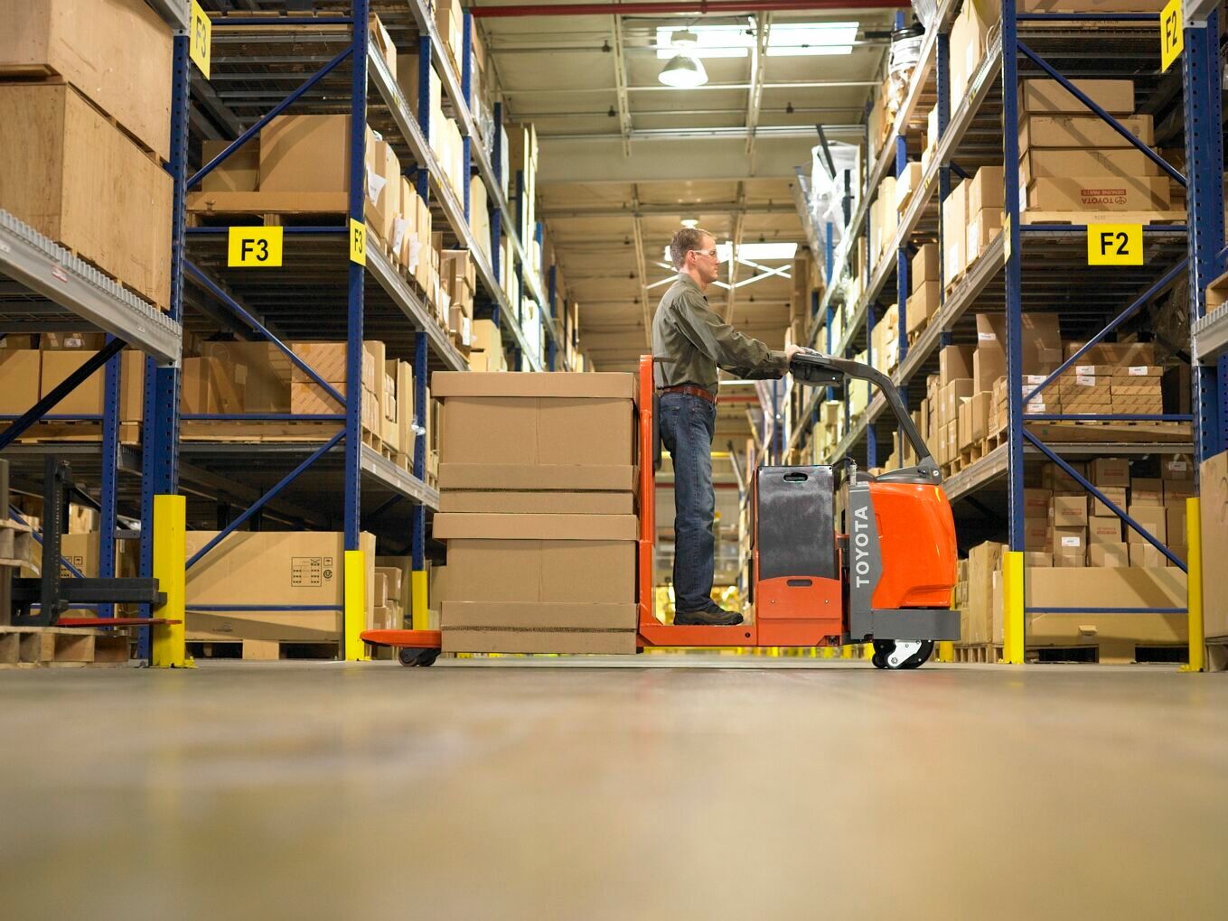 Calculating Forklift Aisle Width Minimums | Toyota Forklifts Blog